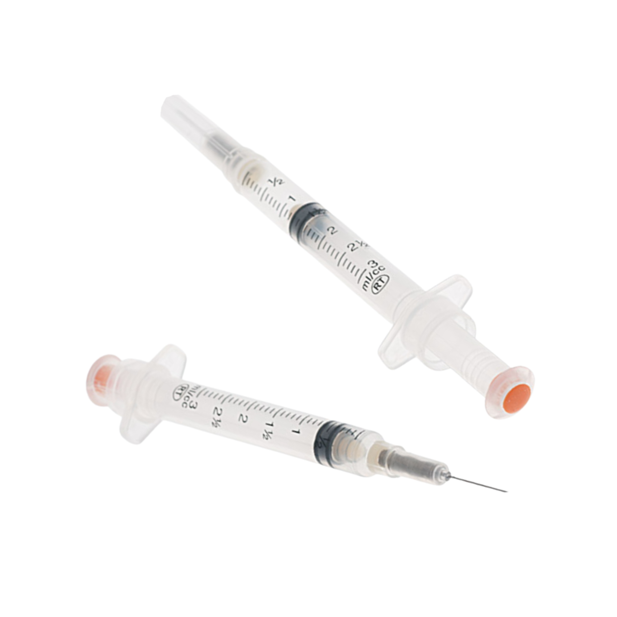 25G x 1" 3cc VanishPoint Safety Syringe | Retractable Needle Syringe ...