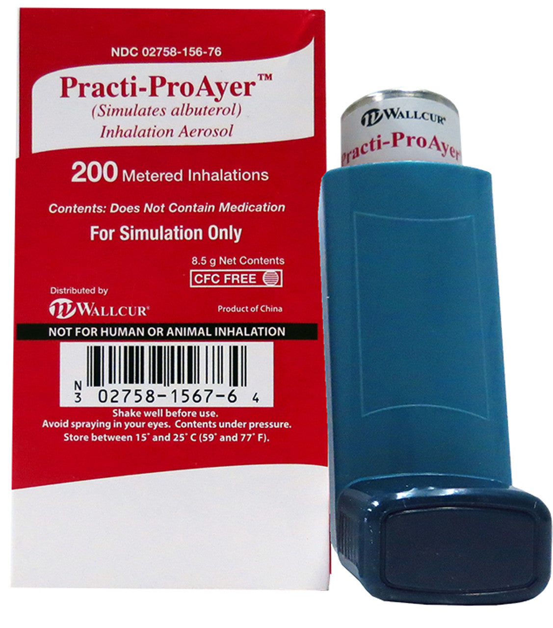 Wallcur® Practi-ProAyer Inhaler – Pacific First Aid