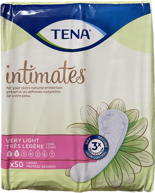 TENA Very Light Female Incontinent Pad 50 count – Pacific First Aid