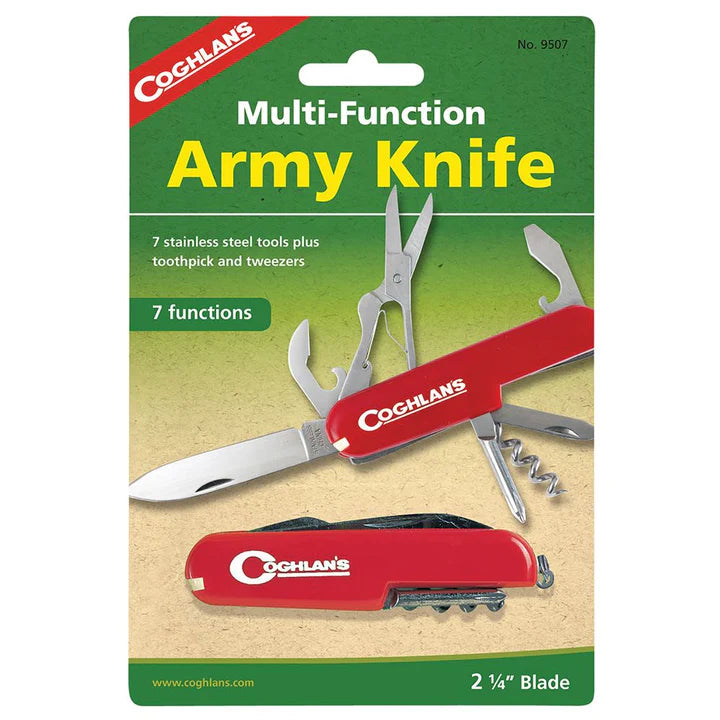 Multi-Function Army Knife (7 Functions) – Pacific First Aid