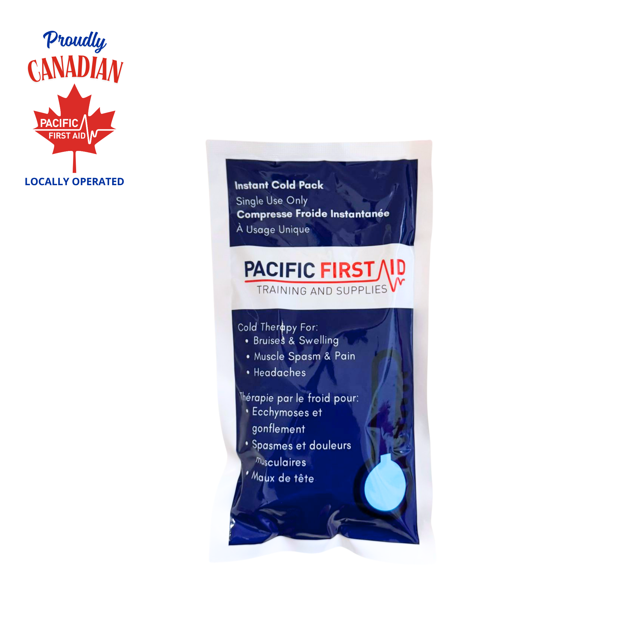 Large Instant Cold Pack 5" x 9" – Disposable | Pacific First Aid