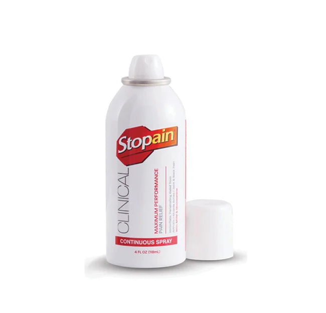 Stopain® Clinical 4 oz Continuous Spray – Pacific First Aid
