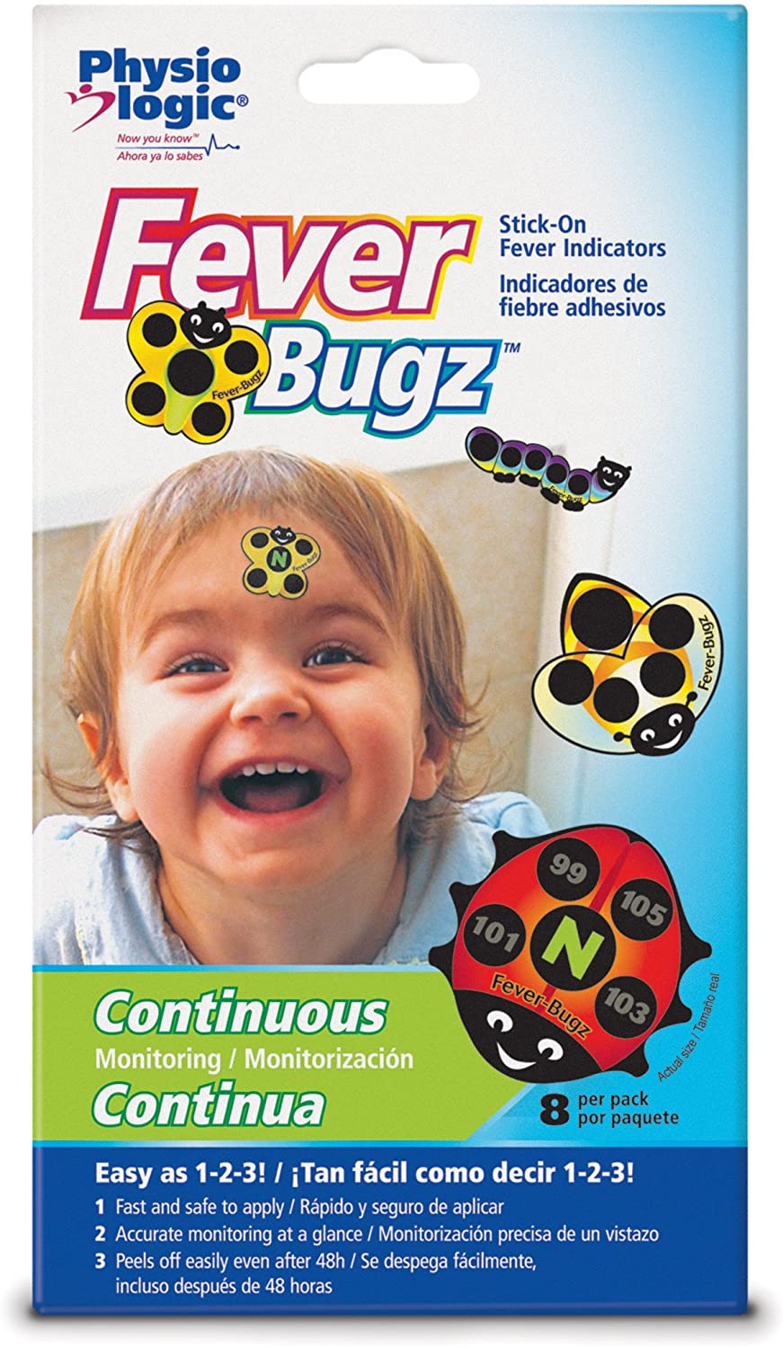Physio Logic Fever-Bugz Stick-On Fever Indicator – Pacific First Aid