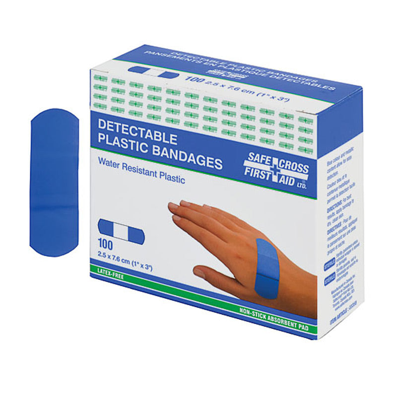 Plastic Detectable Strip Bandage – Pacific First Aid
